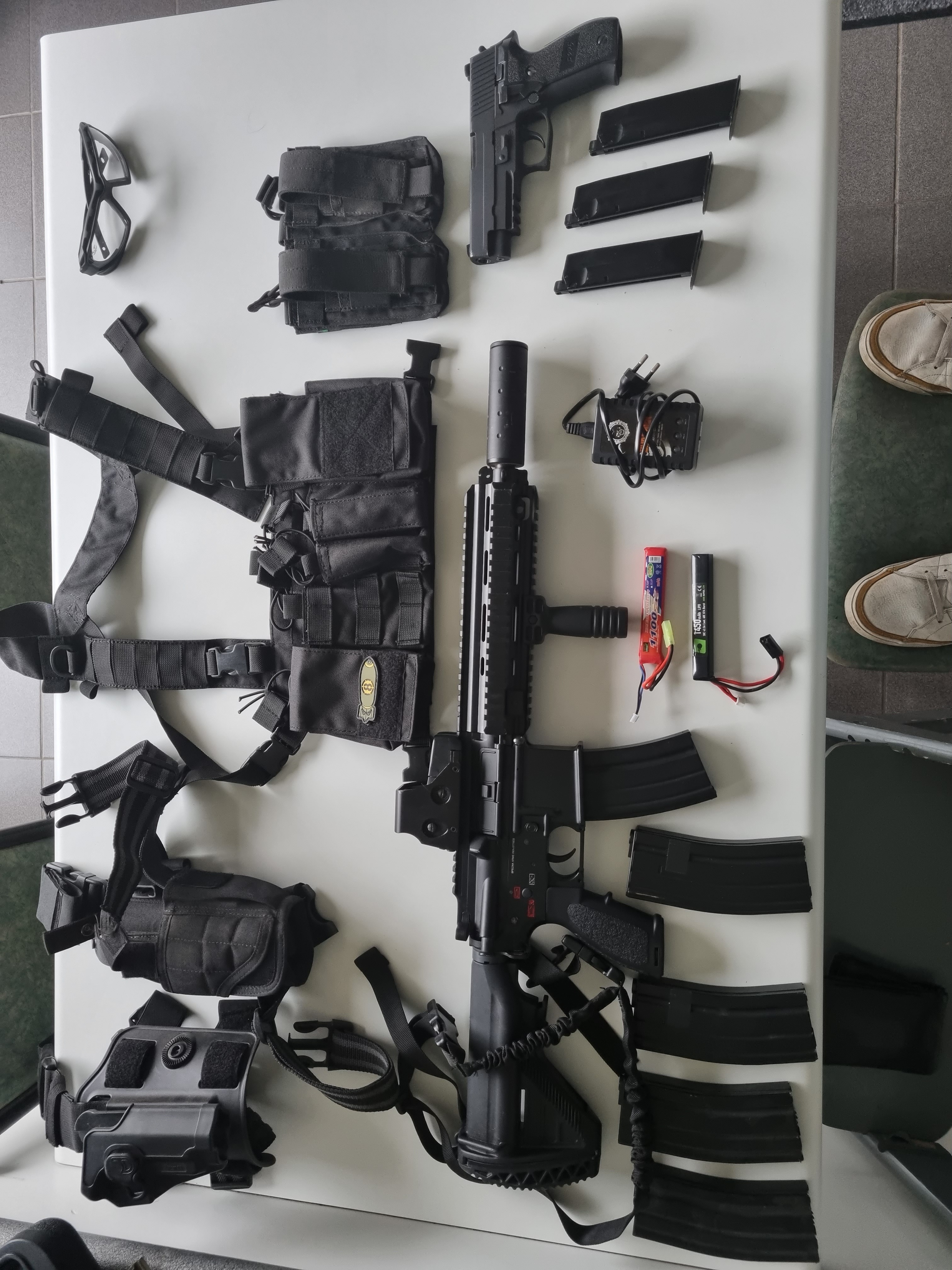 Complete airsoft set - Airsoft Bazaar